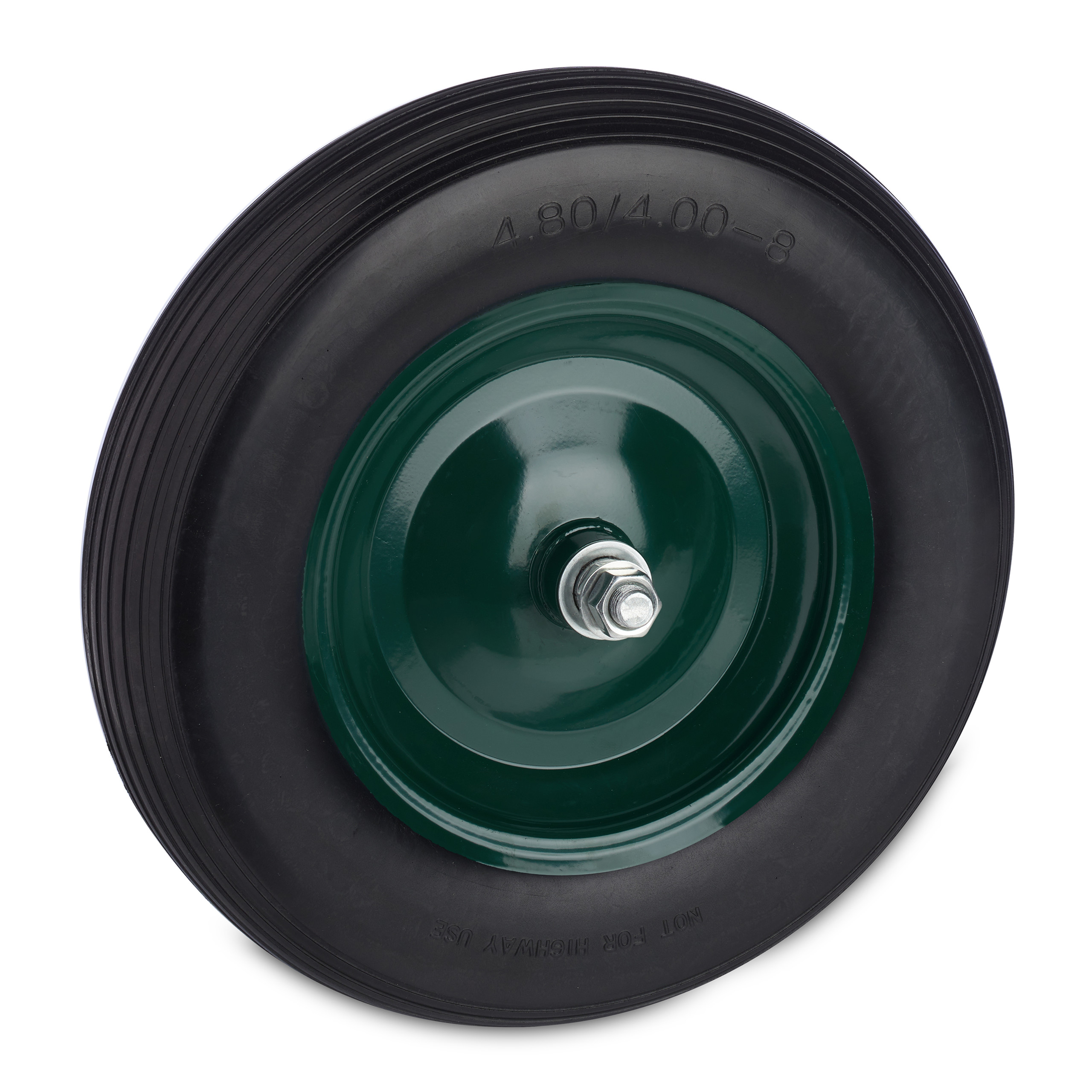 ROUE DE BROUETTE 4 80 4 00 8 De Rechange Avec Axe Pneu En Caoutchouc