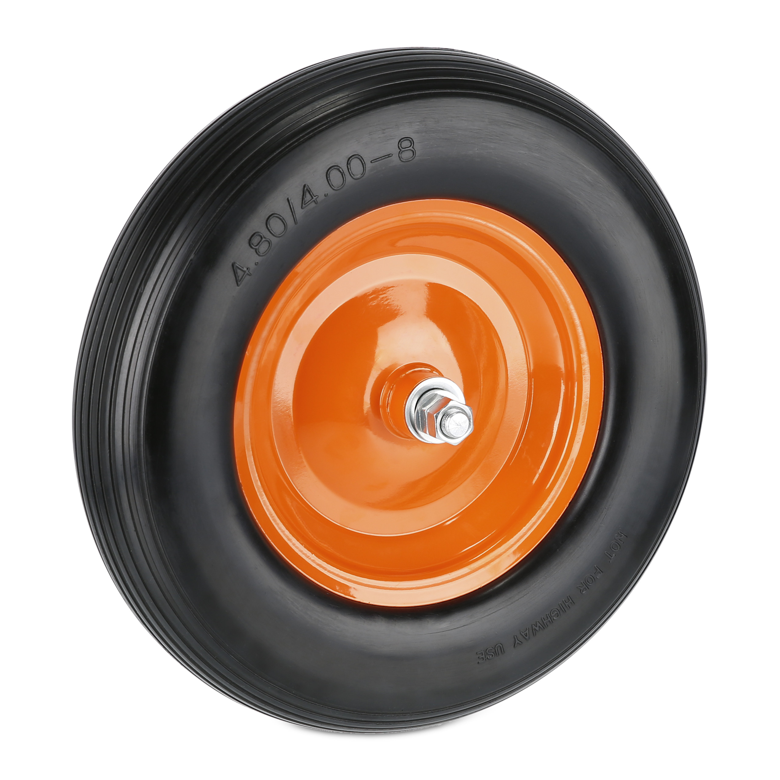 SCHUBKARRENRAD 4 80 4 00 8 Gummirad Vollgummi Achse Ersatzrad SCHUBKARRENRAD 4 80 4 00 8 Gummirad Vollgummi Achse Ersatzrad